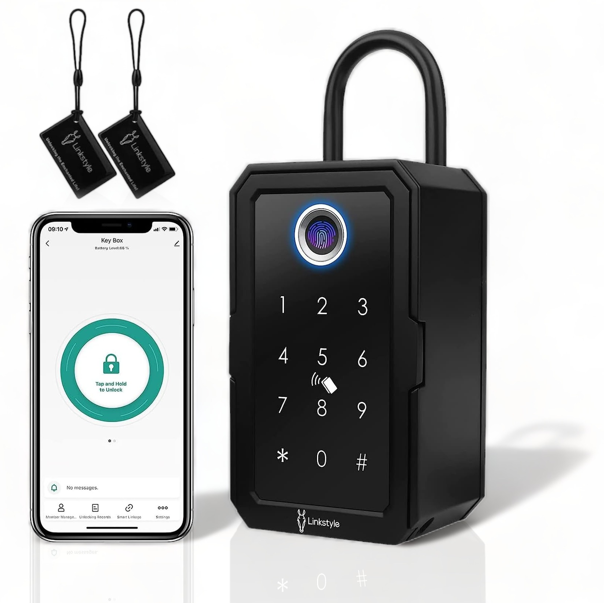 Linkstyle Matrix Smart Lock Key Box | LinkStyle.life